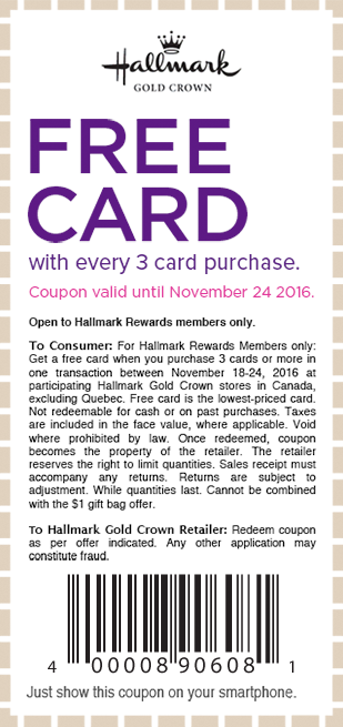 Hallmark Gold Crown - Show Your Hallmark Rewards Card and Save